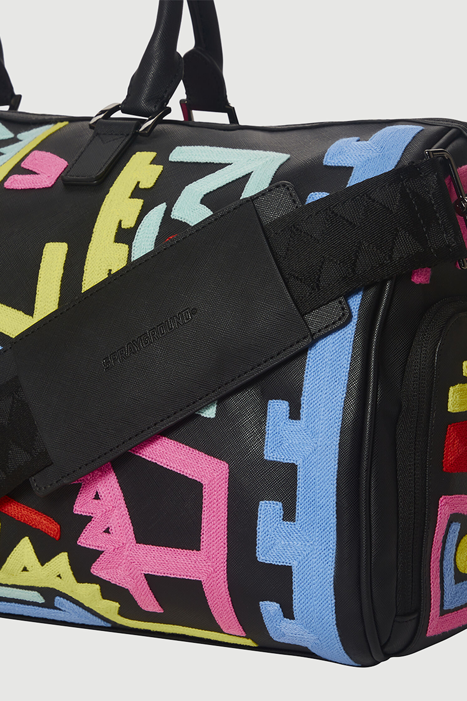 Outlet Erkek Sprayground Electric Retro Duffle Seyahat Çantası