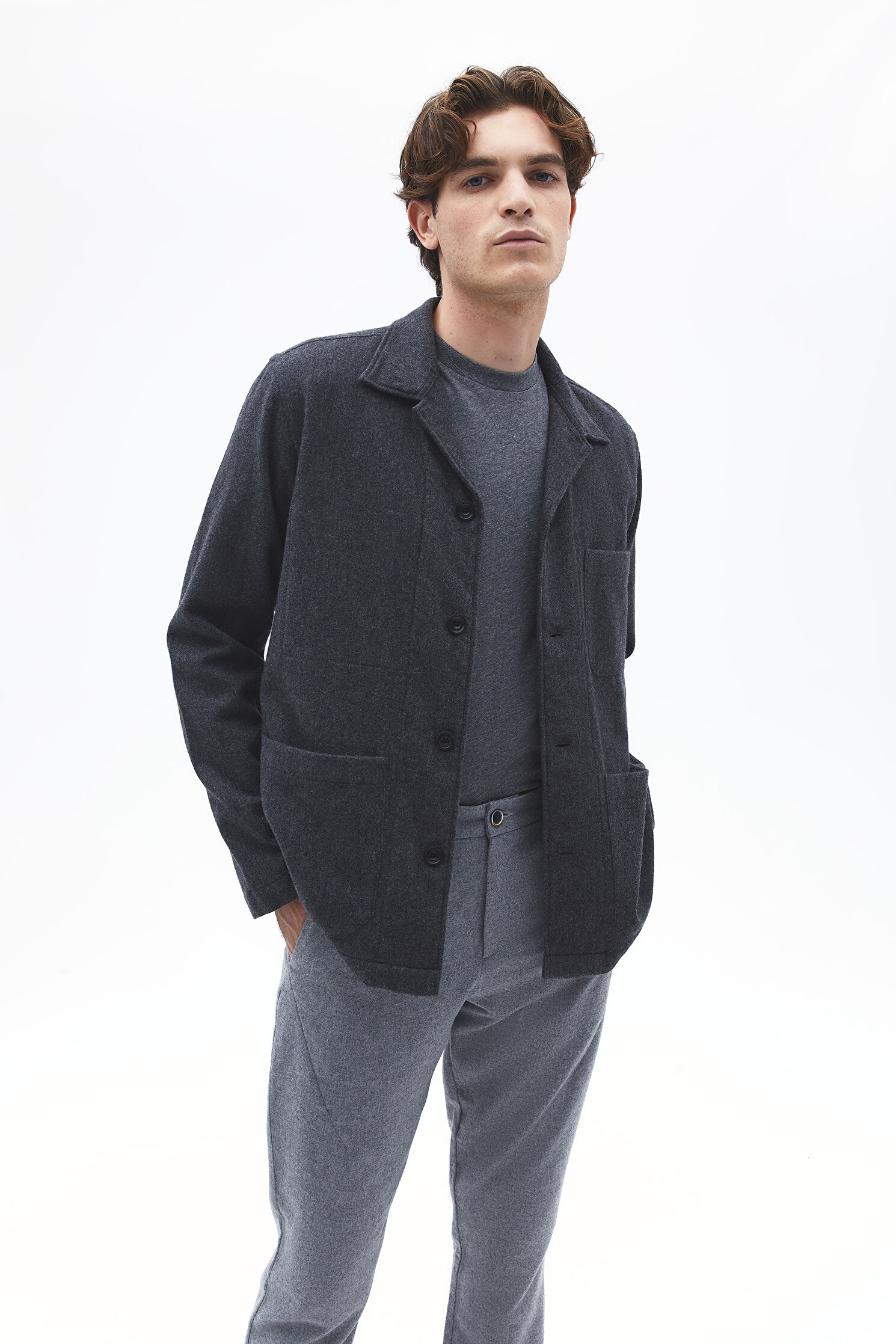 Outlet Men Hartford Perry, Grey, Xxl