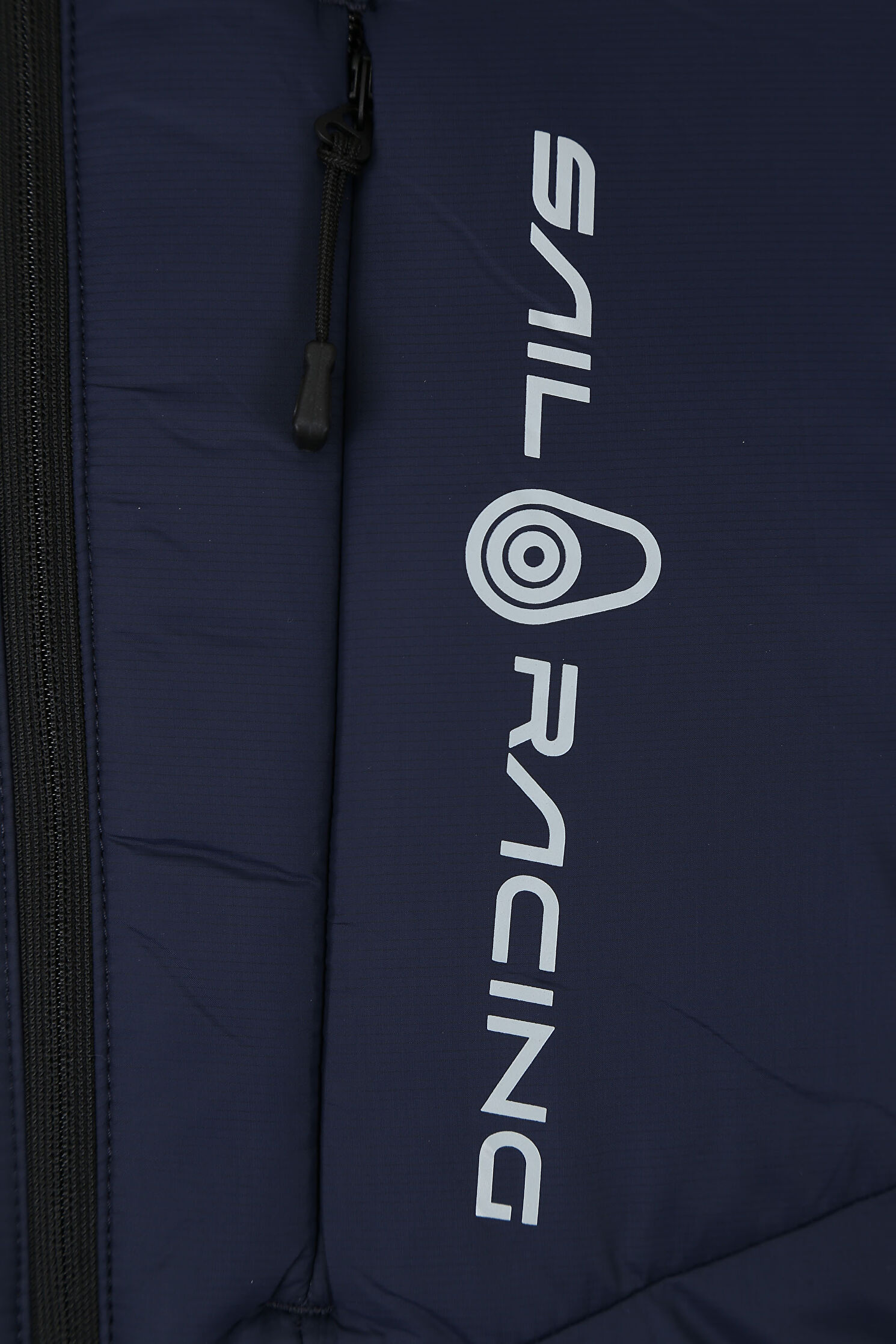 Outlet Erkek Saıl Racıng Lacivert Kapuşonlu Şişme Mont