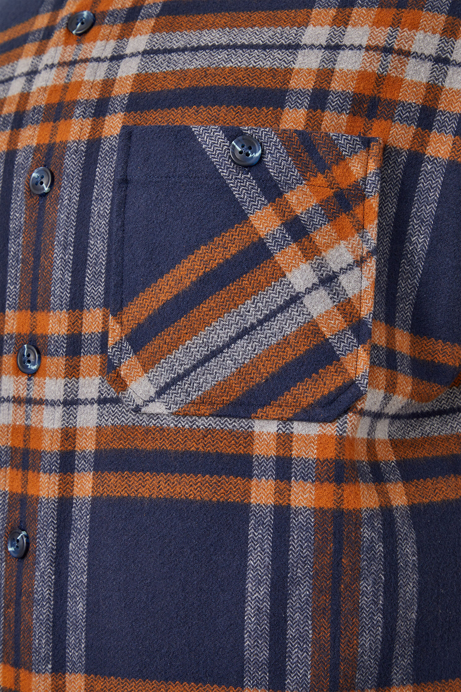 Men VAKKORAMA 232308, Orange, Navy Blue, XXL