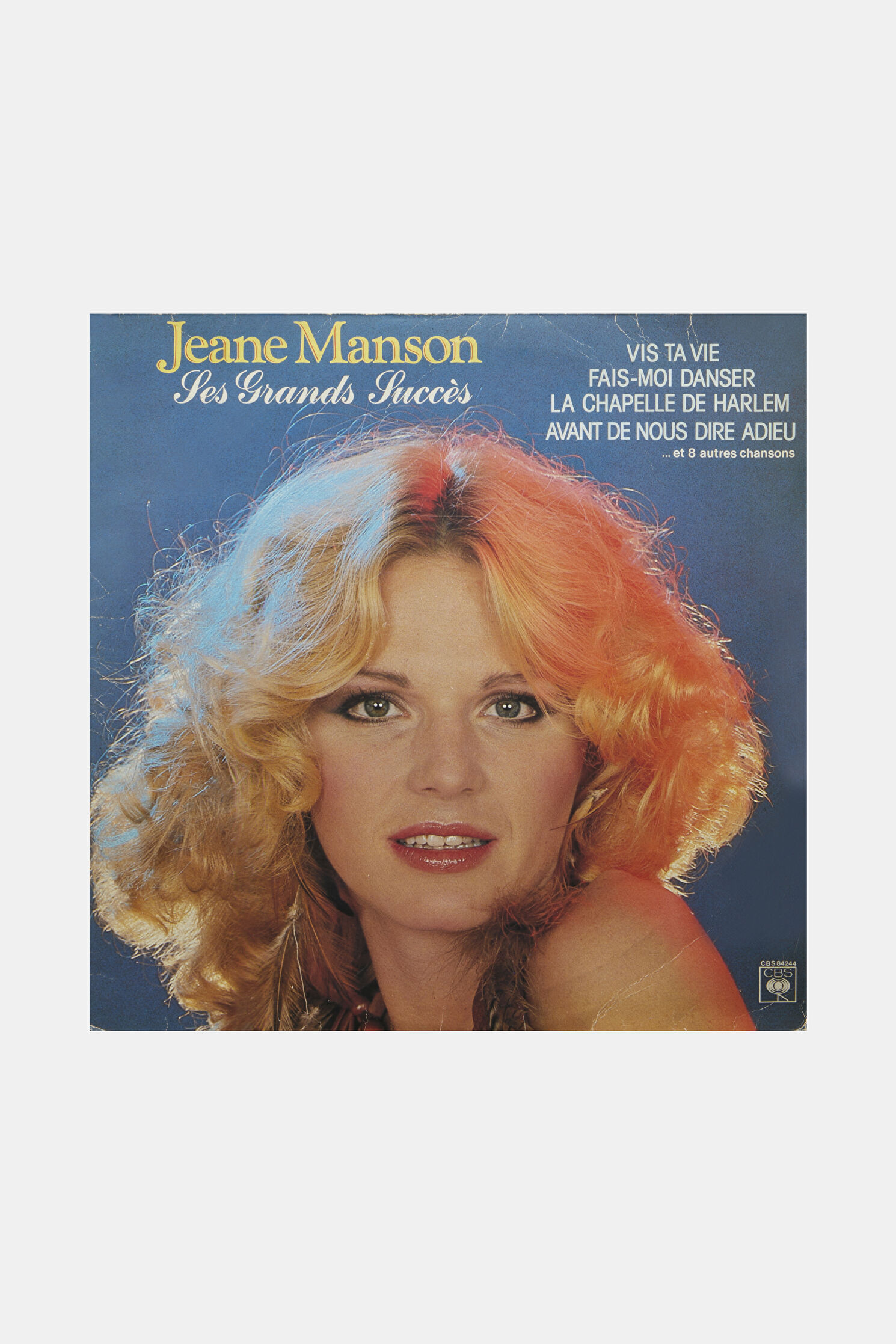 Kunt-vınyl Jeane Manson Ses Grands Succès
