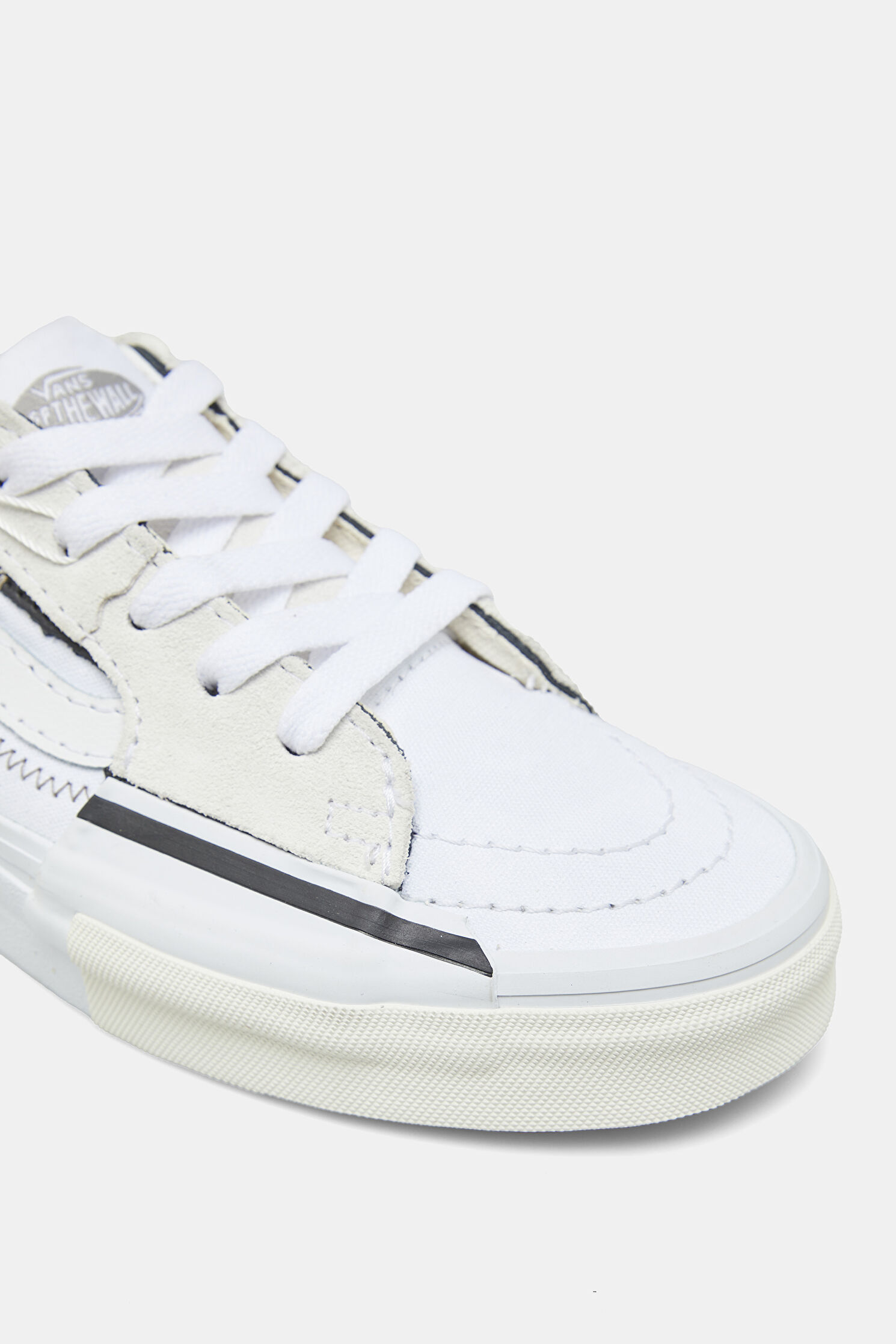 Outlet Kadın Vans Sk8-low Reconstruct Beyaz Spor Ayakkabı