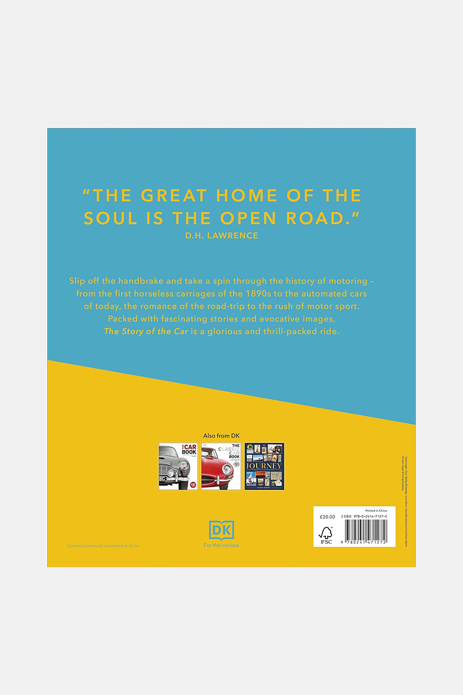 Unisex DORLING KINDERSLEY The Story Of The Car