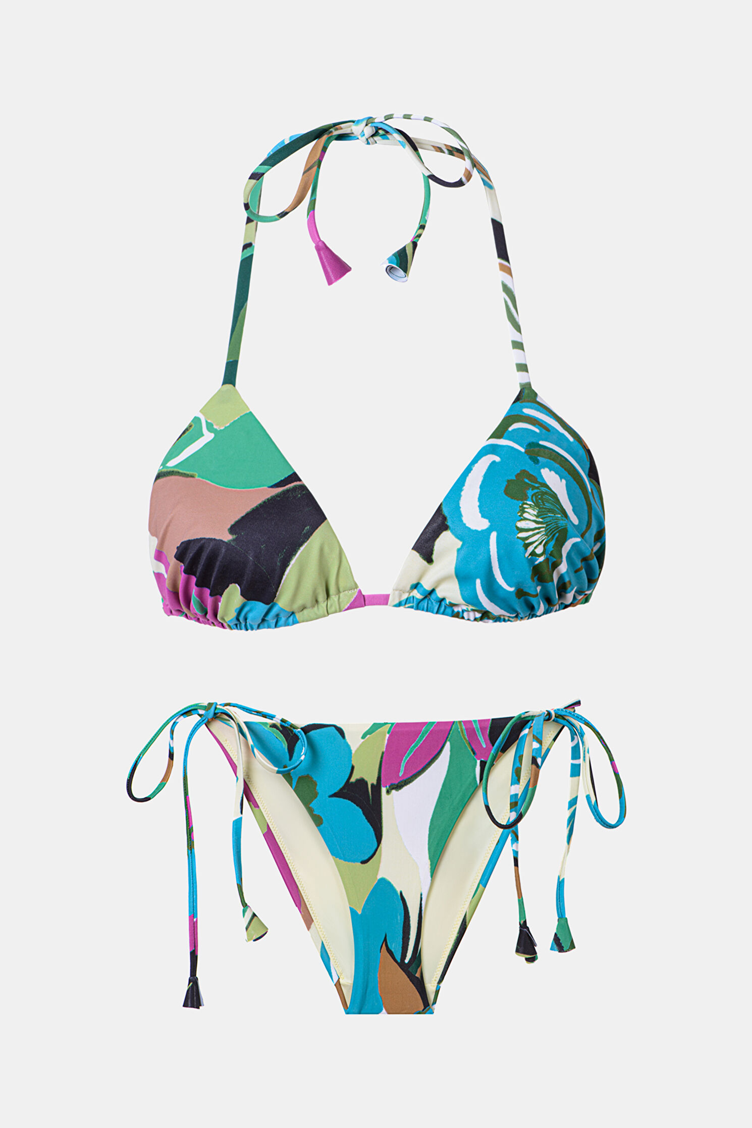 Women Ayje Multicolor Design Filled Bikini